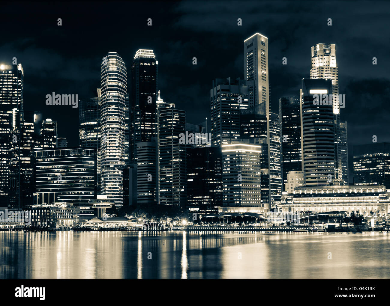 The cityscape architecture building business metropolis concept Stock ...