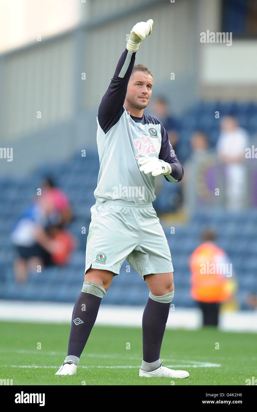 Blackburn Rovers goalkeeper Paul Robinson after the final whistle Stock ...