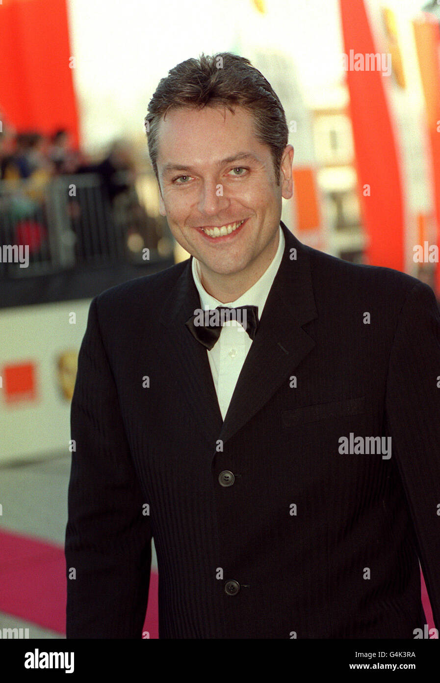 Comic actor brian conley arrives at the 51st bafta film hi-res stock ...