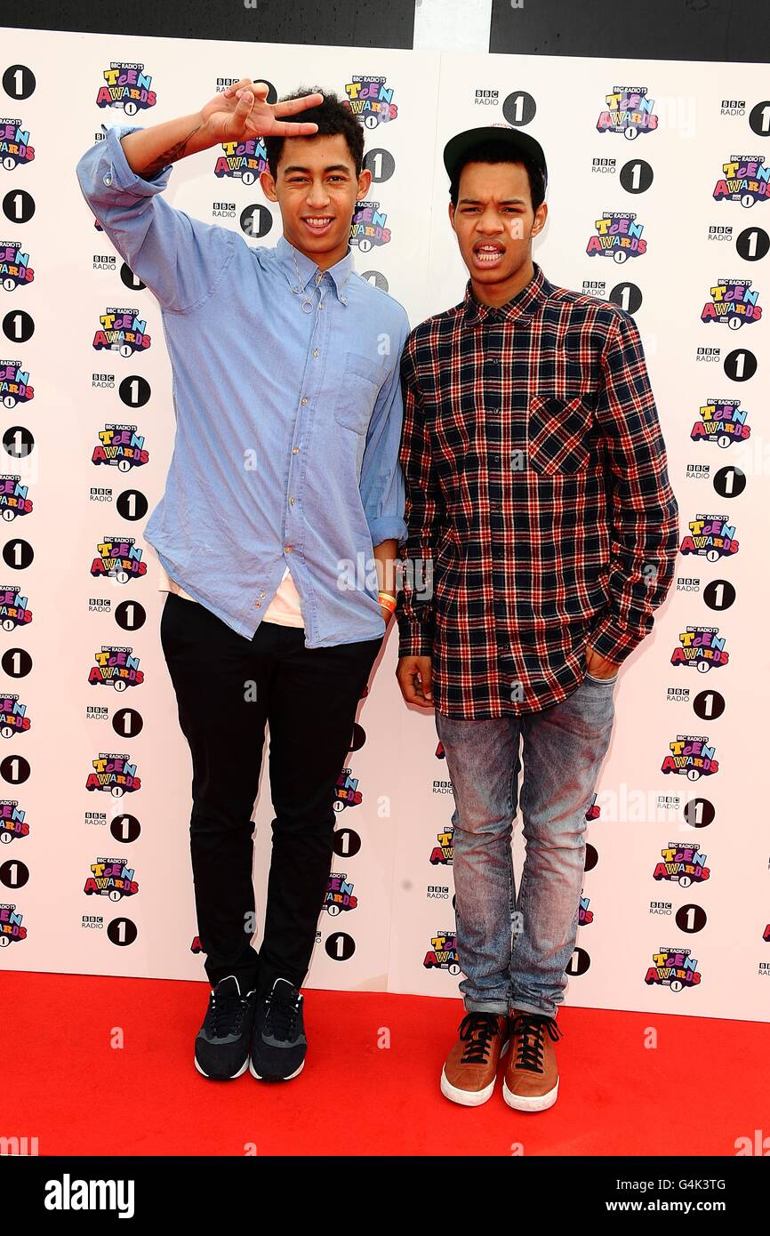 Harley "Sylvester" Alexander-Sule and Jordan "Rizzle" Stevens of Rizzle ...