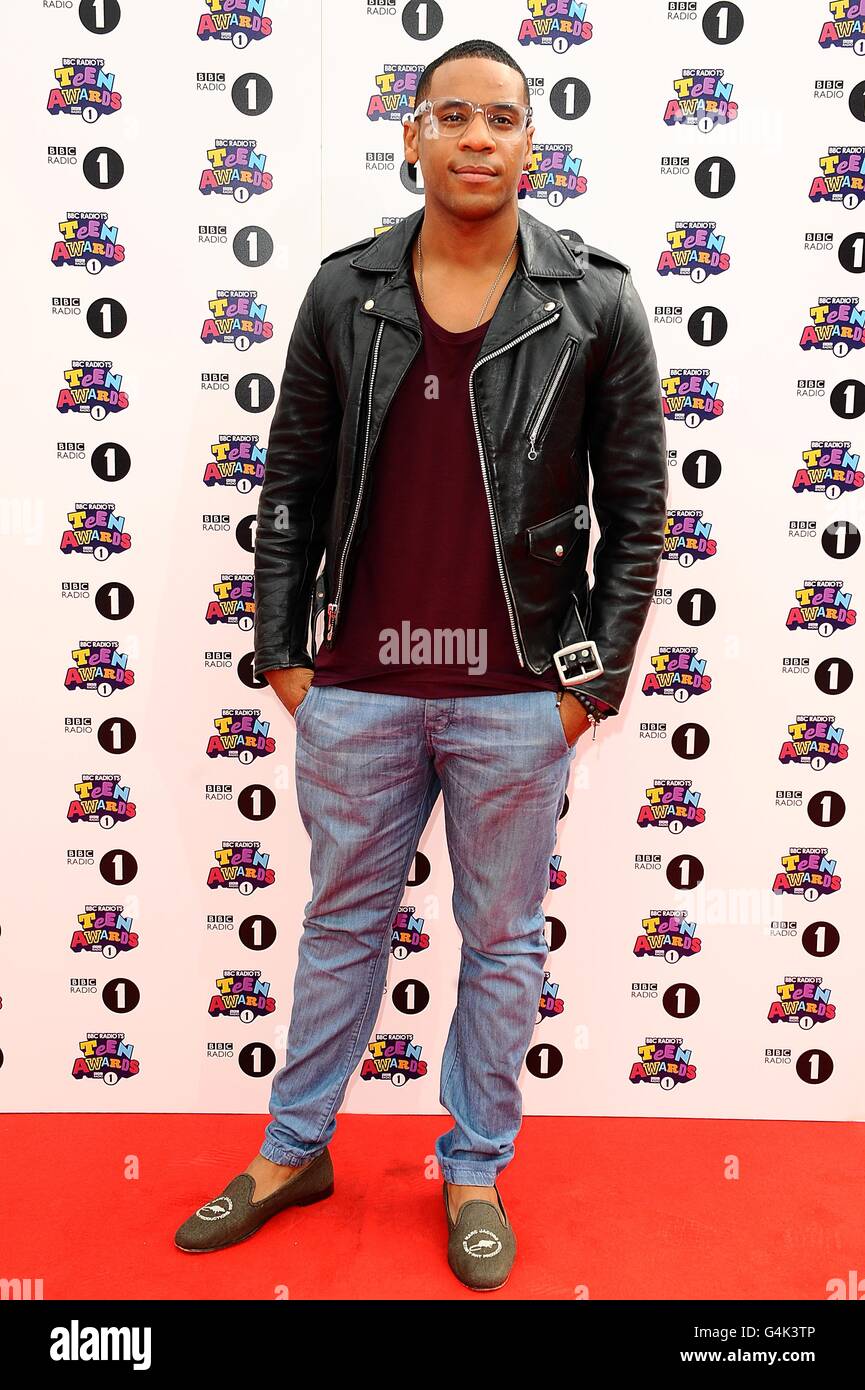 Reggie Yates arriving for the BBC Radio 1 Teen Awards at Wembley Arena ...