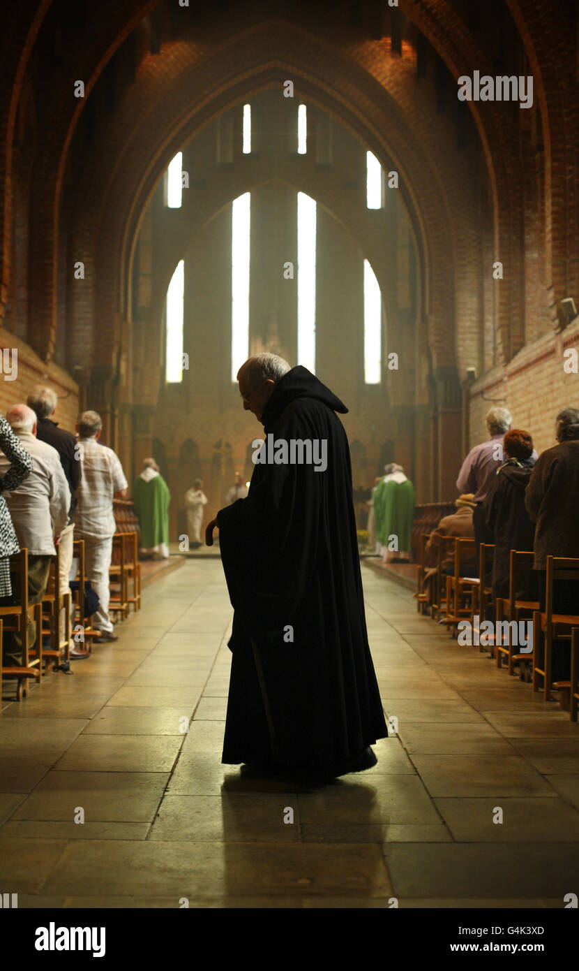 Benedictine Monks Mass High Resolution Stock Photography and Images - Alamy