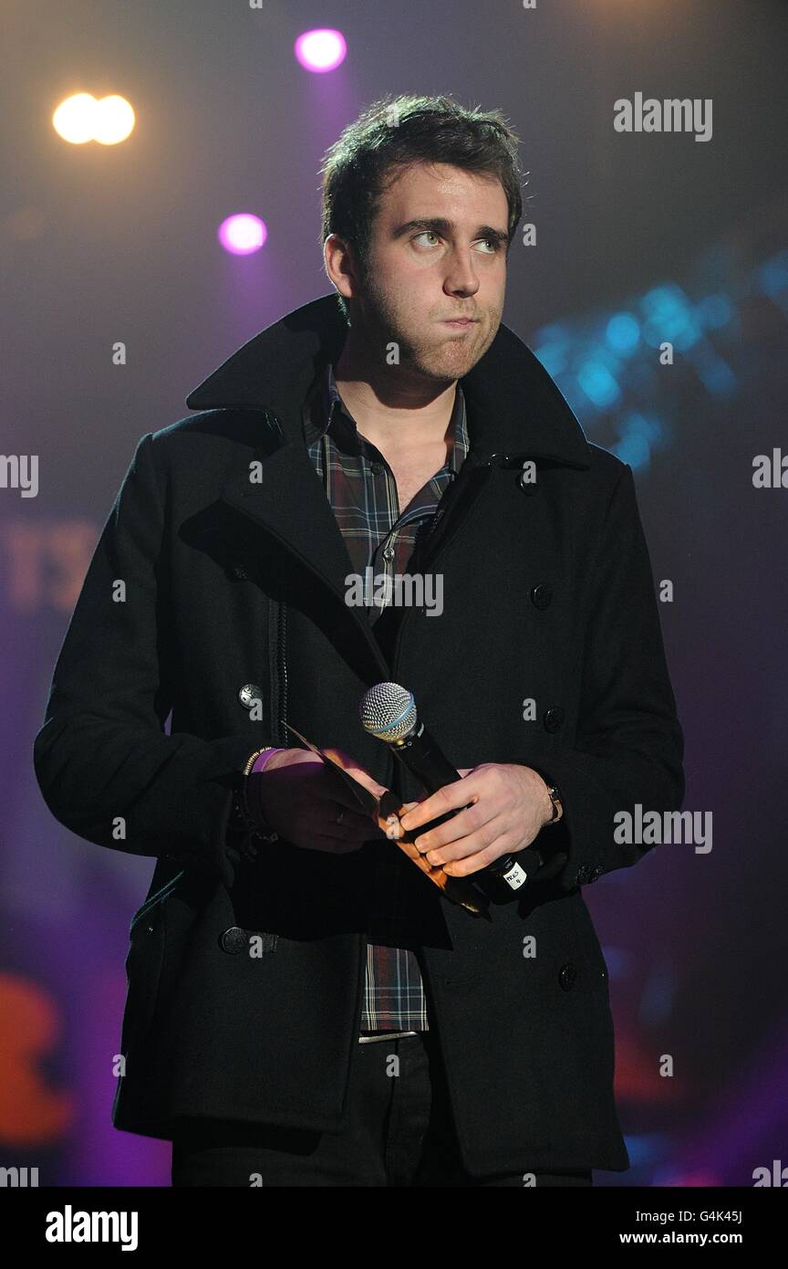 Matthew Lewis during the BBC Radio 1 Teen Awards at Wembley Arena ...