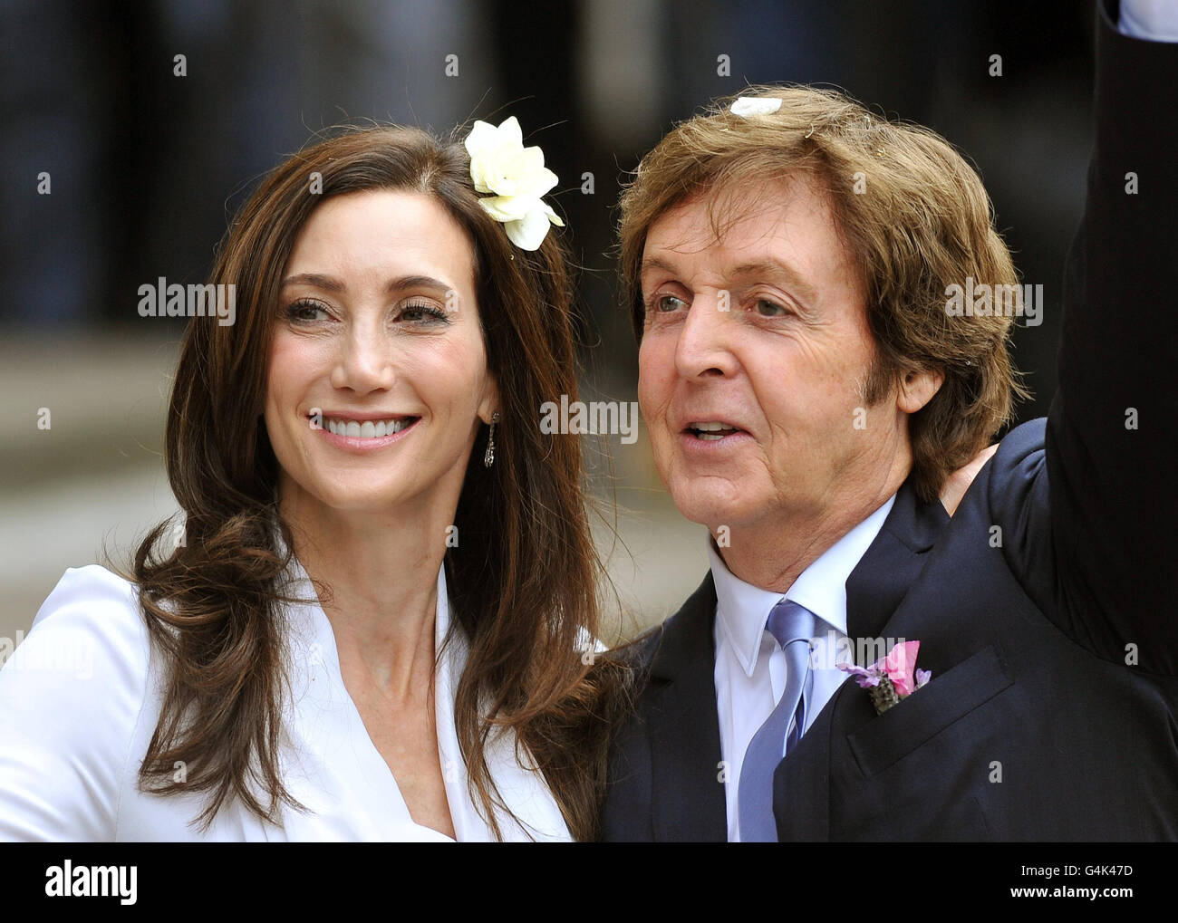 Paul McCartney Wedding Stock Photo - Alamy