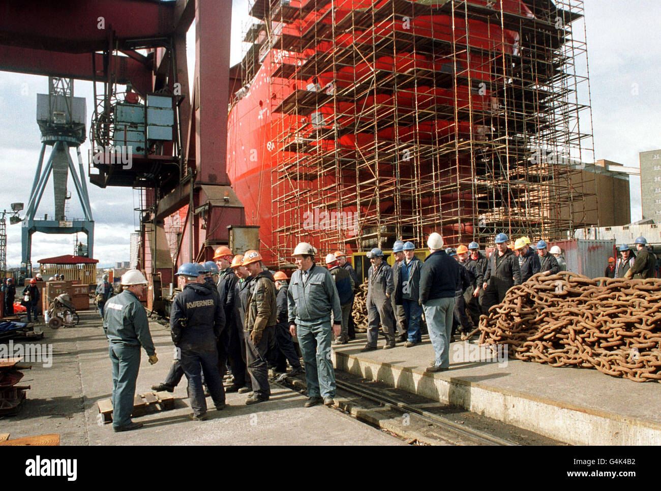 INDUSTRY Kvaerner 3 Stock Photo - Alamy