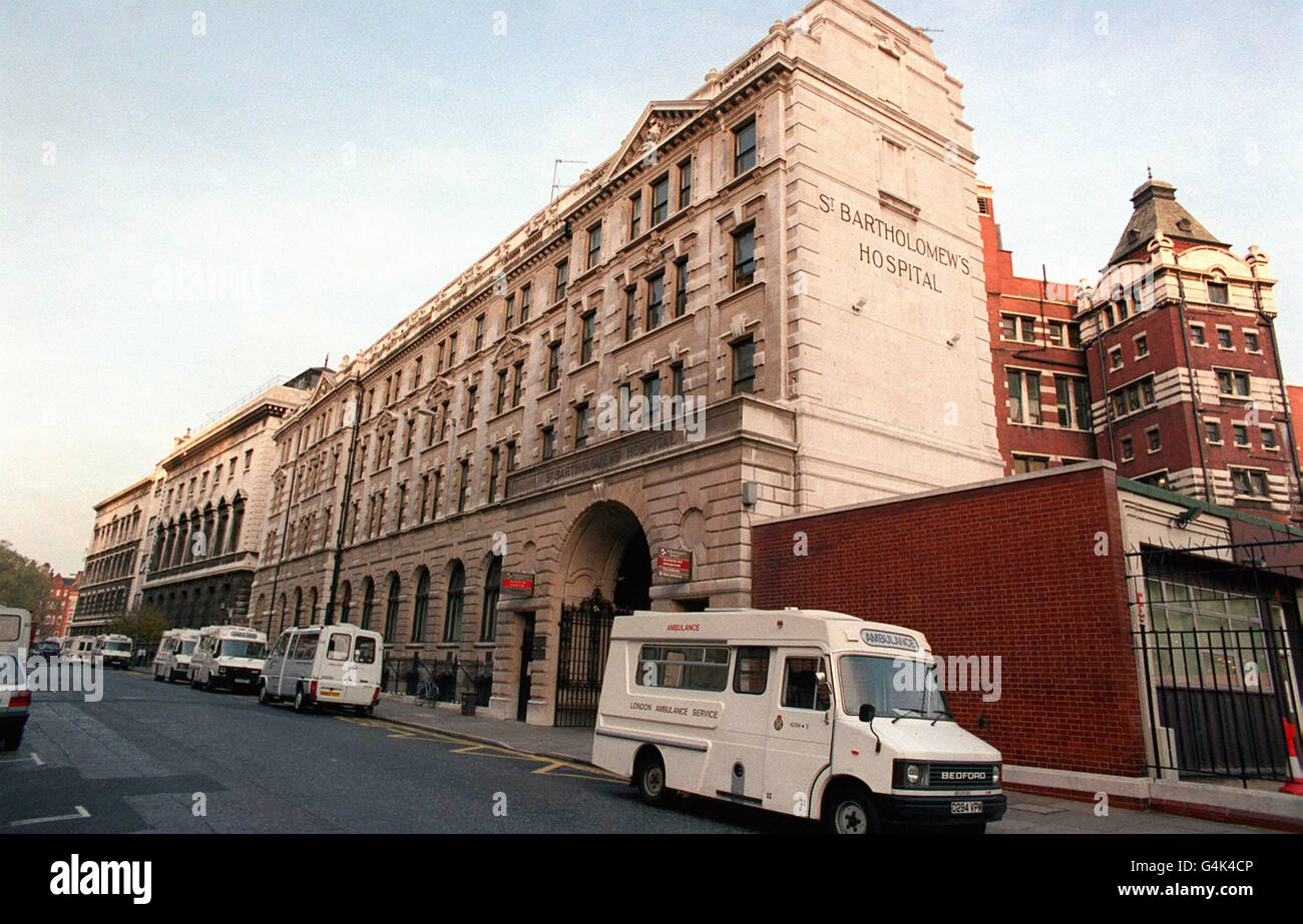 St Bartholomew's Hospital in London, the oldest surviving hospital in ...
