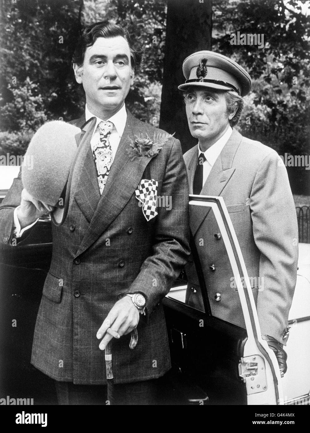 Actor george baker Black and White Stock Photos & Images - Alamy