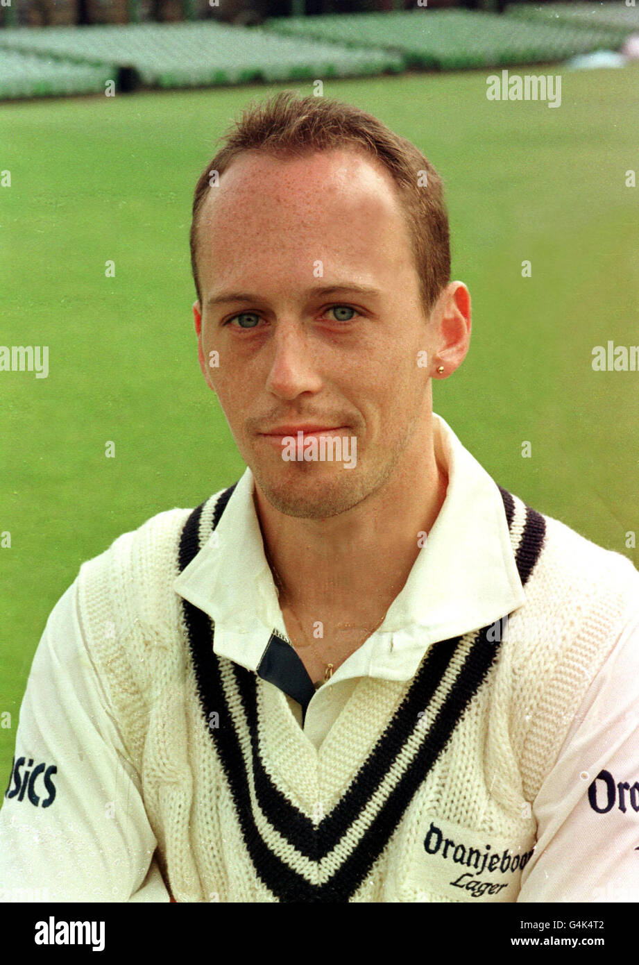 Mark Broadhurst, member of the Kent County Cricket Team Stock Photo - Alamy