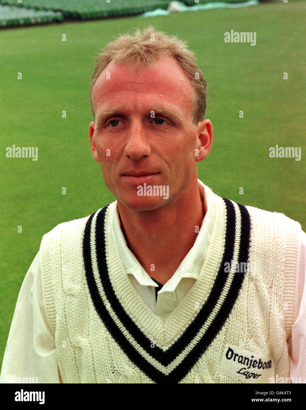 Matthew Fleming, a member of the Kent County Cricket Team Stock Photo ...