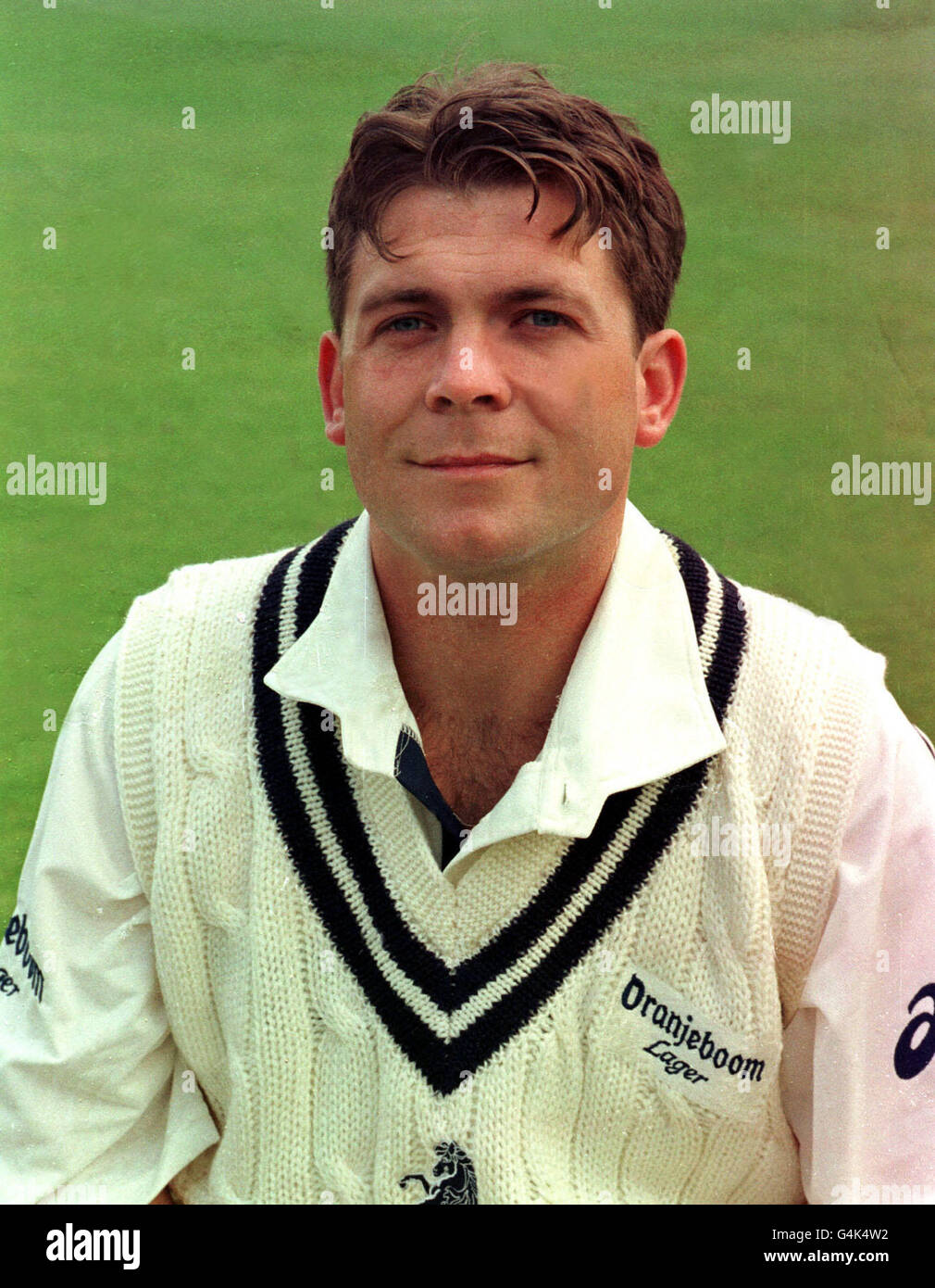 Matthew Walker, a member of the Kent County Cricket Team Stock Photo ...
