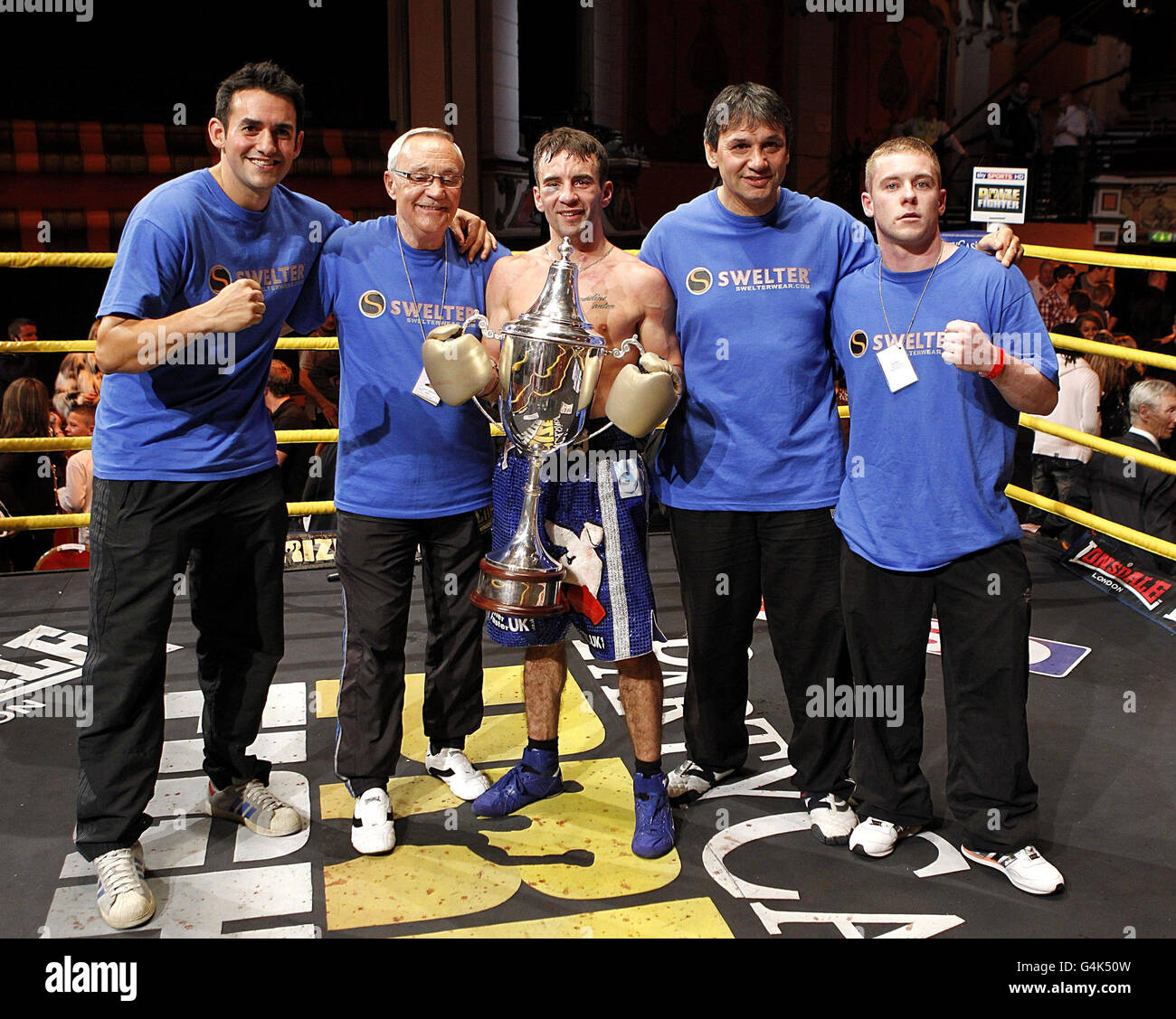 Boxing - Super Flyweight Prizefighter - Liverpool Olympia Stock Photo ...