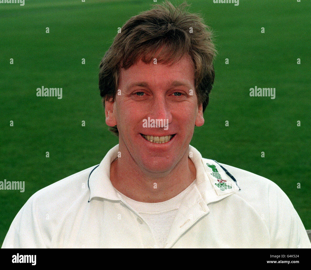 Kevan James, a member of the Hampshire County Cricket Team Stock Photo ...