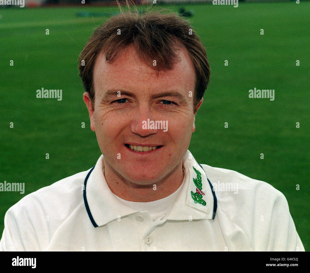 Shaun Udal, a member of the Hampshire County Cricket Team Stock Photo ...