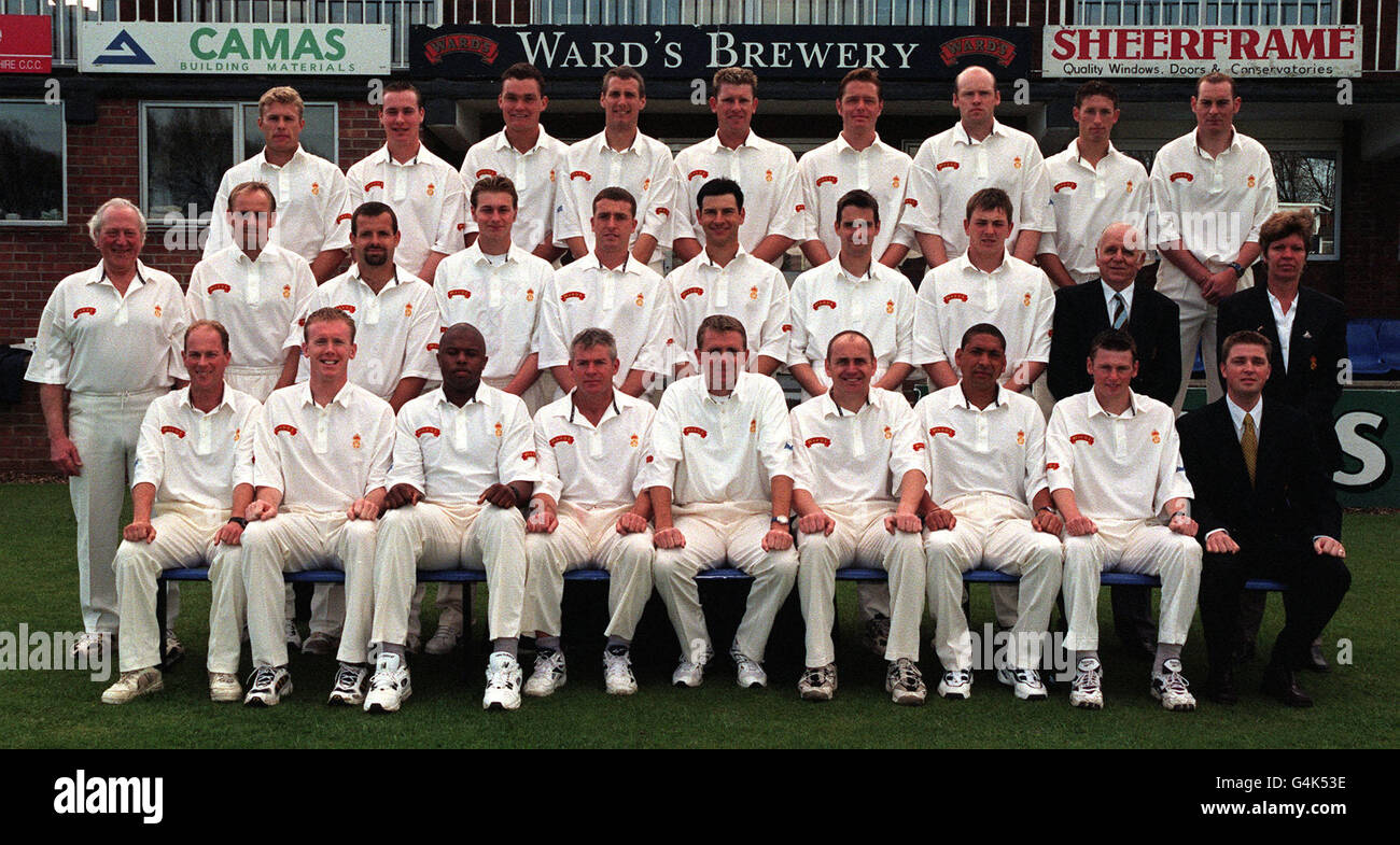 Derbyshire Cricket Club/Group1 Stock Photo - Alamy