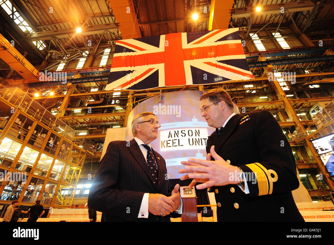 Hms anson hi-res stock photography and images - Alamy