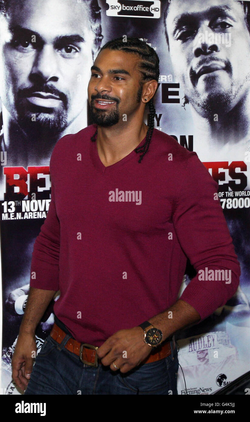 Boxing - David Haye Announces His Retirement From Boxing Stock Photo ...