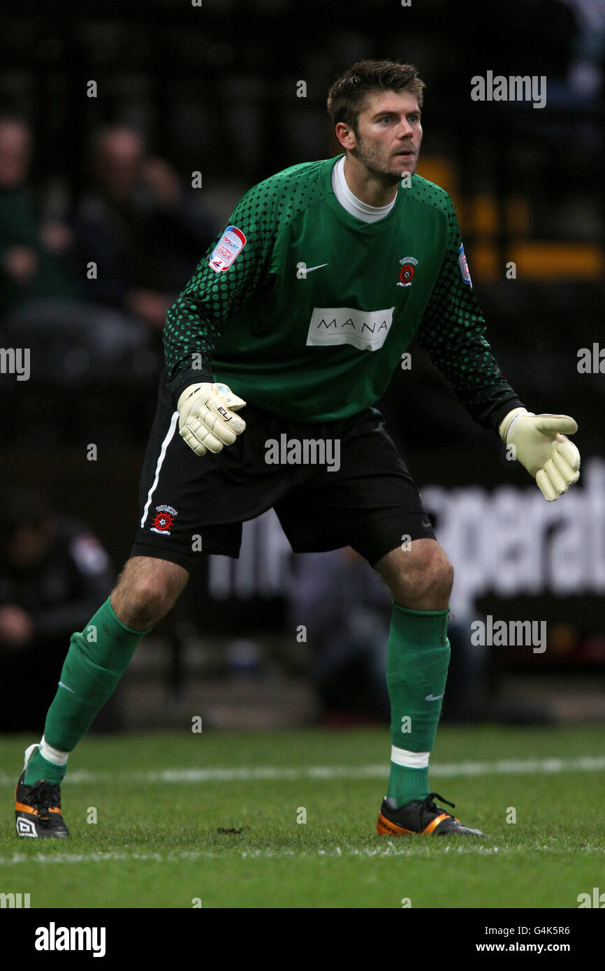 Hartlepool united goalkeeper hi-res stock photography and images - Alamy