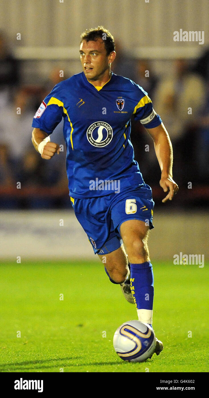 Brett johnson afc wimbledon hi-res stock photography and images - Alamy