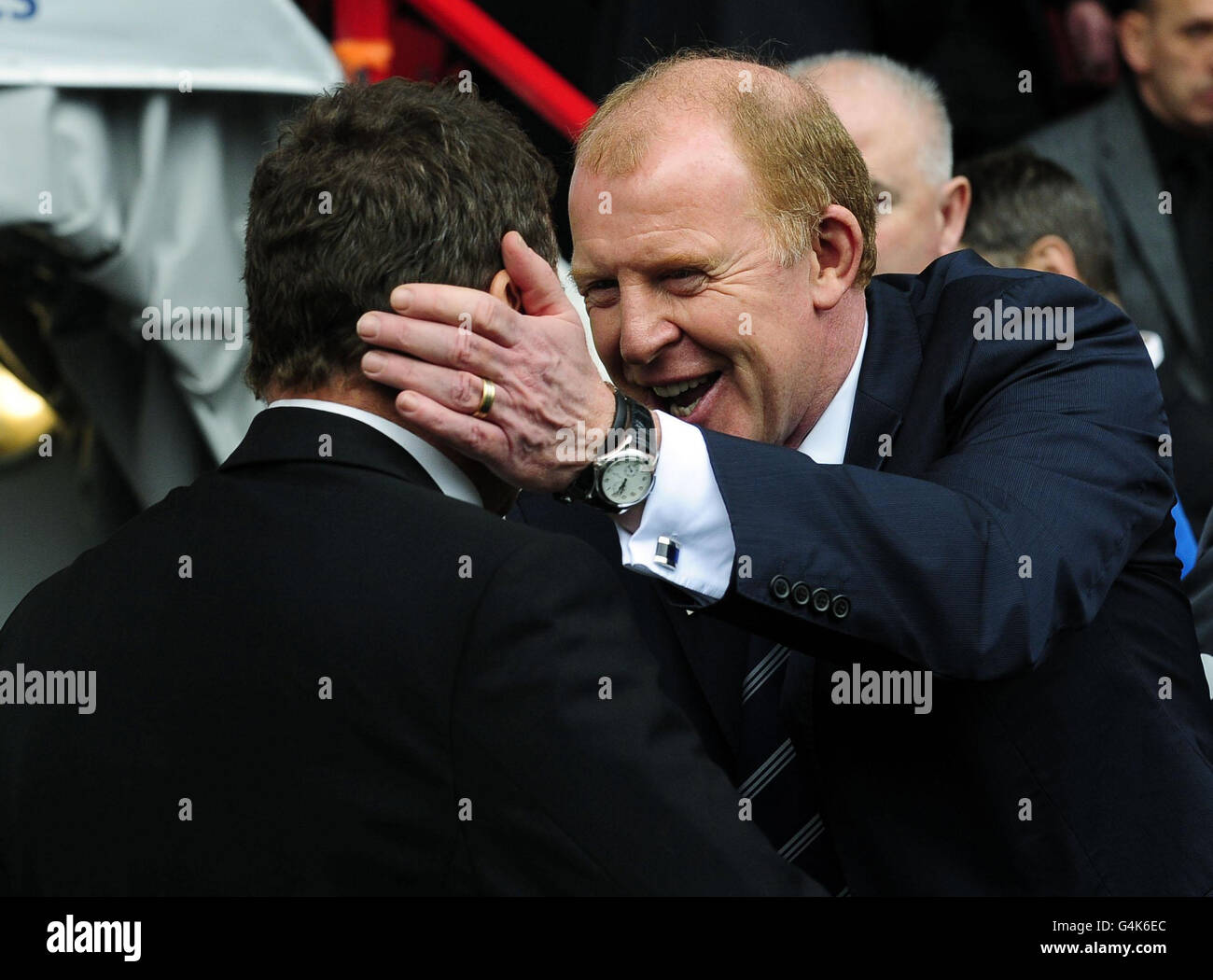 Smiling sheffield wednesday manager danny wilson hi-res stock ...