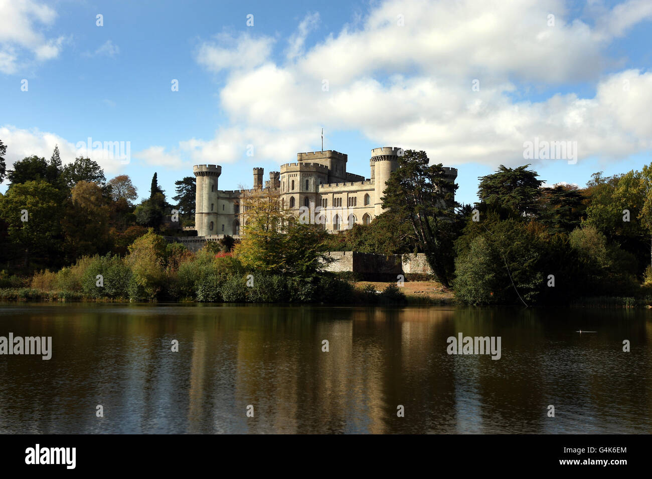 A general view of Eastnor Castle in Herefordshire Stock Photo - Alamy