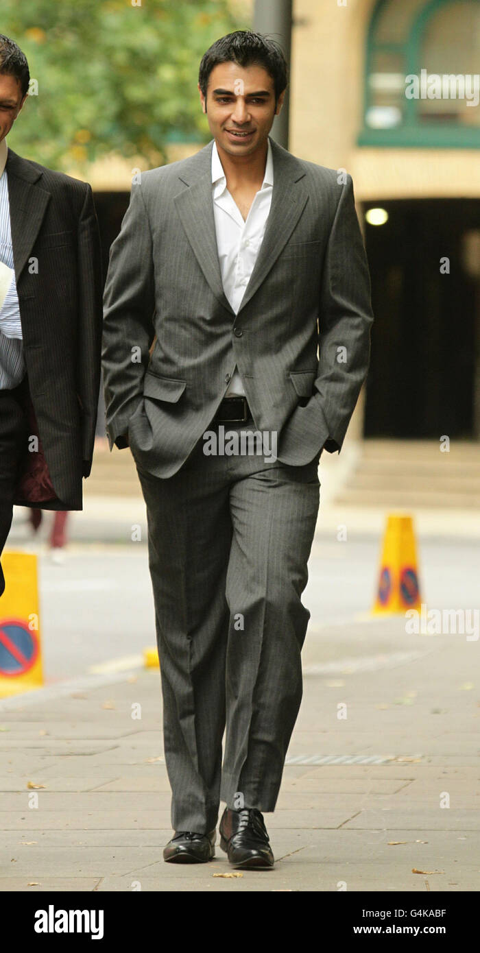 Former Pakistan cricket captain Salman Butt arriving at Southwark Crown Court in London, as the ...