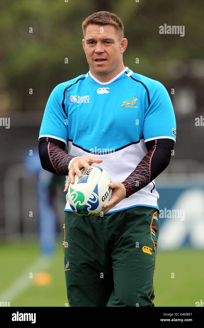 John smit rugby world cup hi-res stock photography and images - Alamy