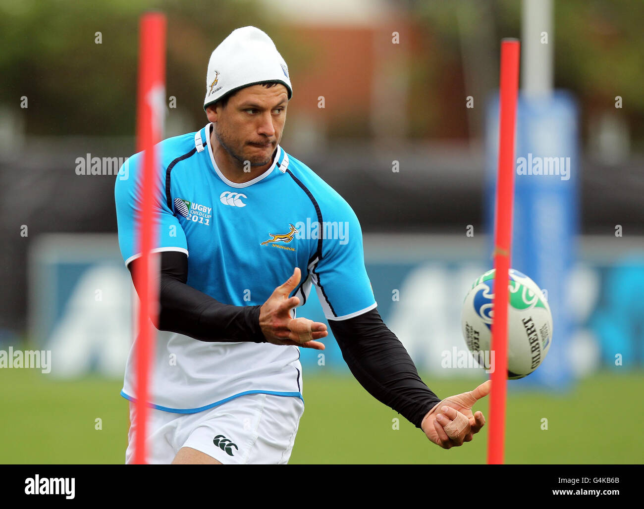 Pierre spies training session hutt recreation ground hi-res stock ...