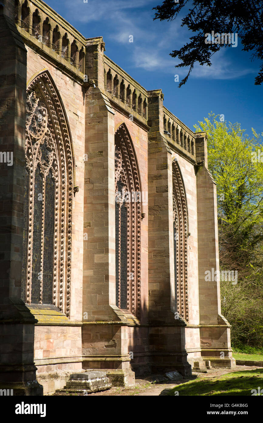 UK, Herefordshire, Leominster, Priory Church of St. Peter & St. Paul ...