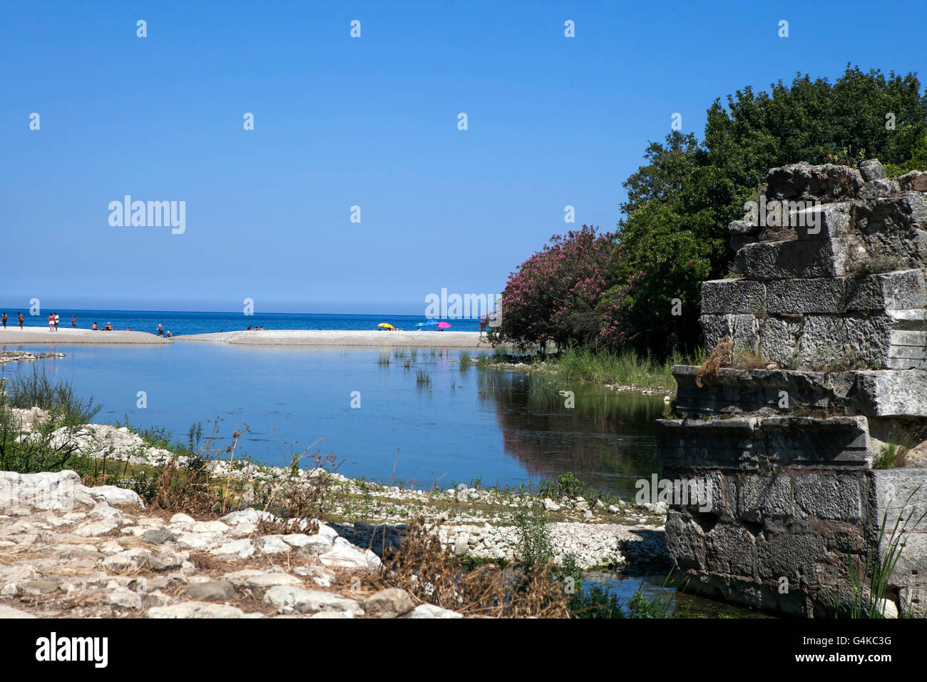 The Ancient Ruins of Olympos, Turkey Stock Photo - Alamy