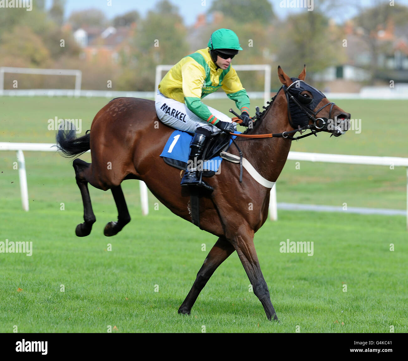 Horse Racing - National Hunt - Worcester Racecourse Stock Photo - Alamy