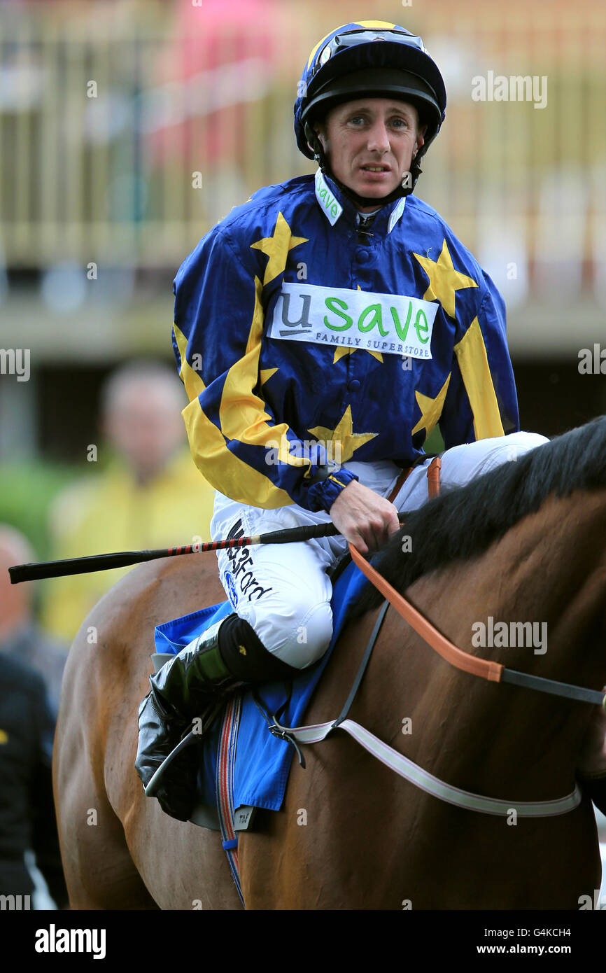 Horse Racing - Ripon Racecourse. Paul Hanagan, jockey Stock Photo - Alamy