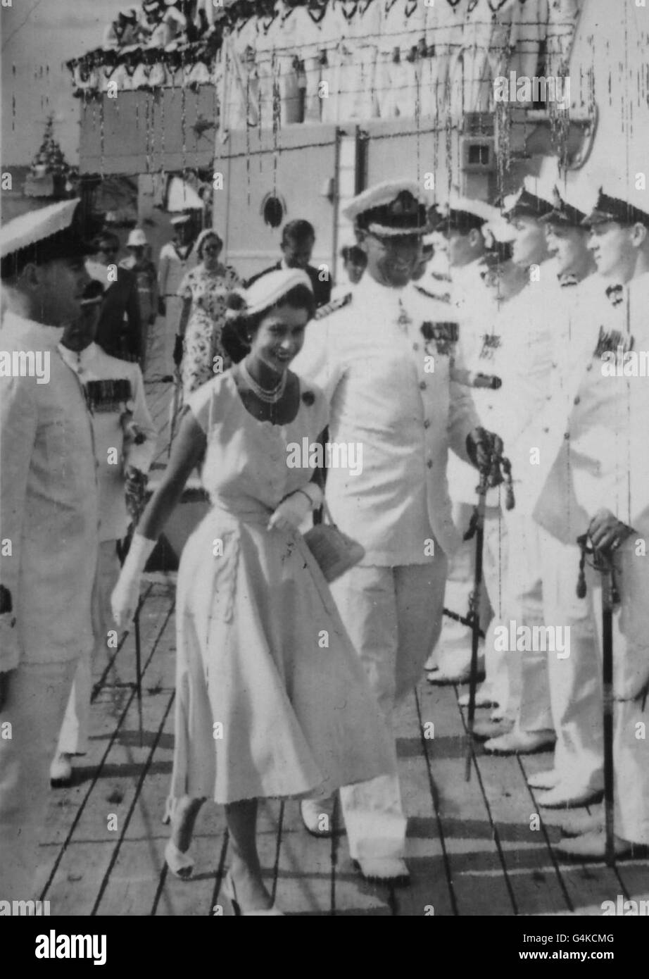 Royalty - Queen Elizabeth II Commonwealth Tour Stock Photo - Alamy