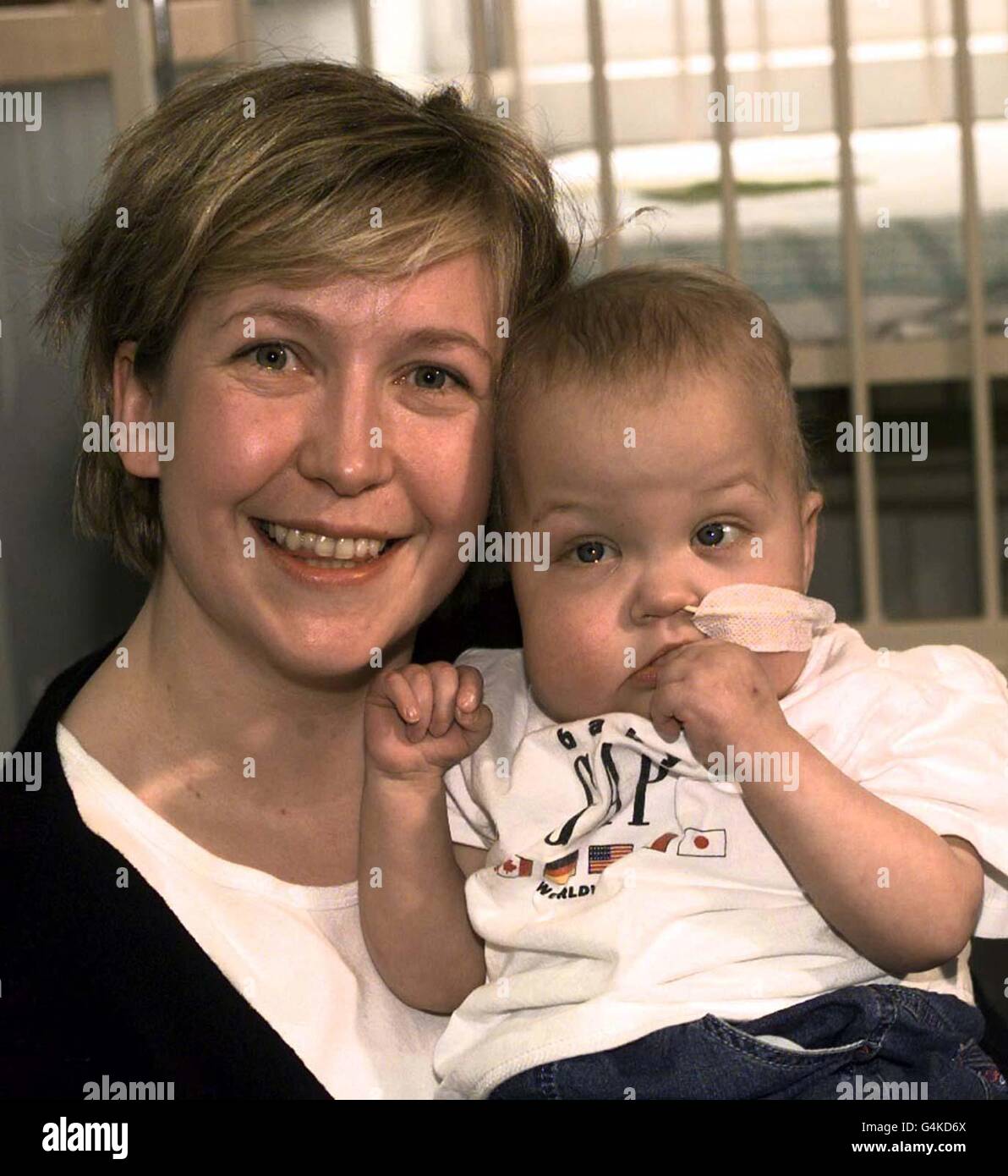 Twenty-one-month old Jack Glass with mum Carrie leave Birmingham ...