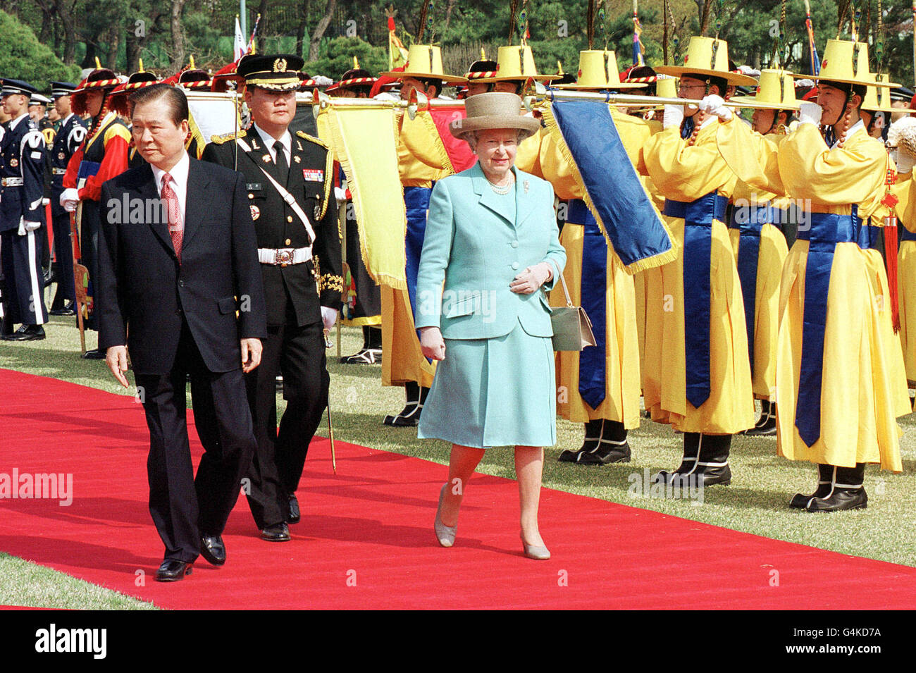 Queen elizabeth ii state visit south korea hi-res stock photography and ...