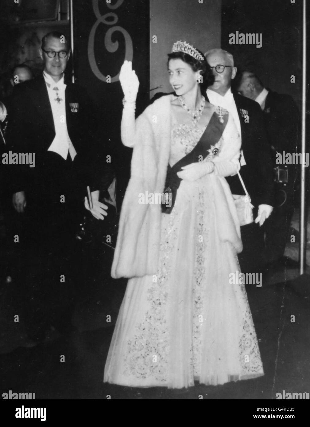 Royalty - Queen Elizabeth II Commonwealth Tour - Australia Stock Photo ...