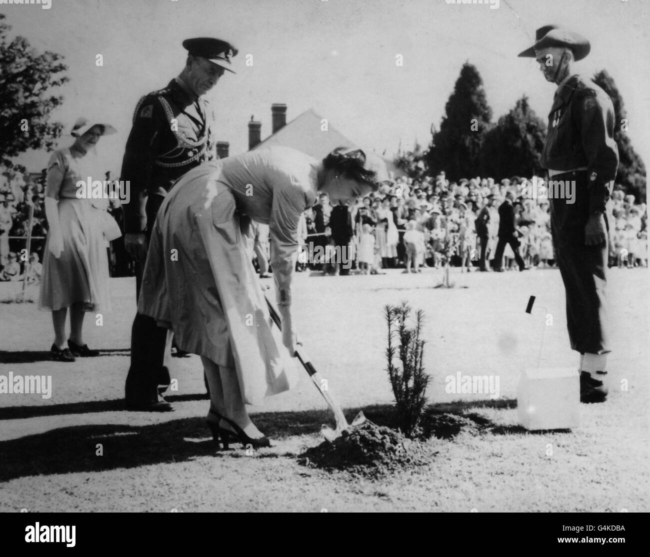 Royalty - Queen Elizabeth II Commonwealth Tour - Australia Stock Photo ...