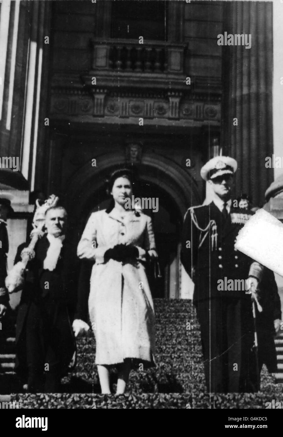 Royalty - Queen Elizabeth II Commonwealth Tour - Australia Stock Photo ...