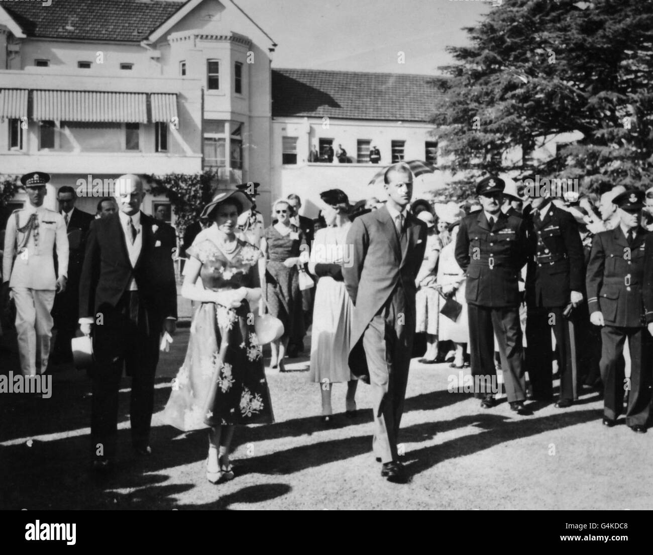 Royalty - Queen Elizabeth II Commonwealth Tour - Australia Stock Photo ...