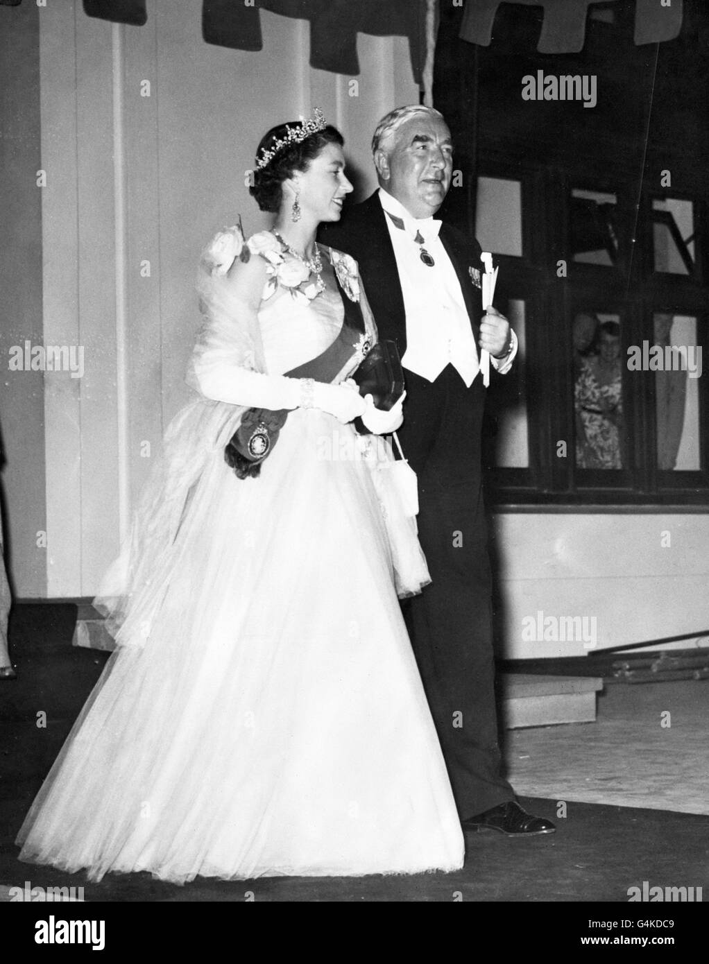 Royalty - Queen Elizabeth II Commonwealth Tour - Australia Stock Photo ...