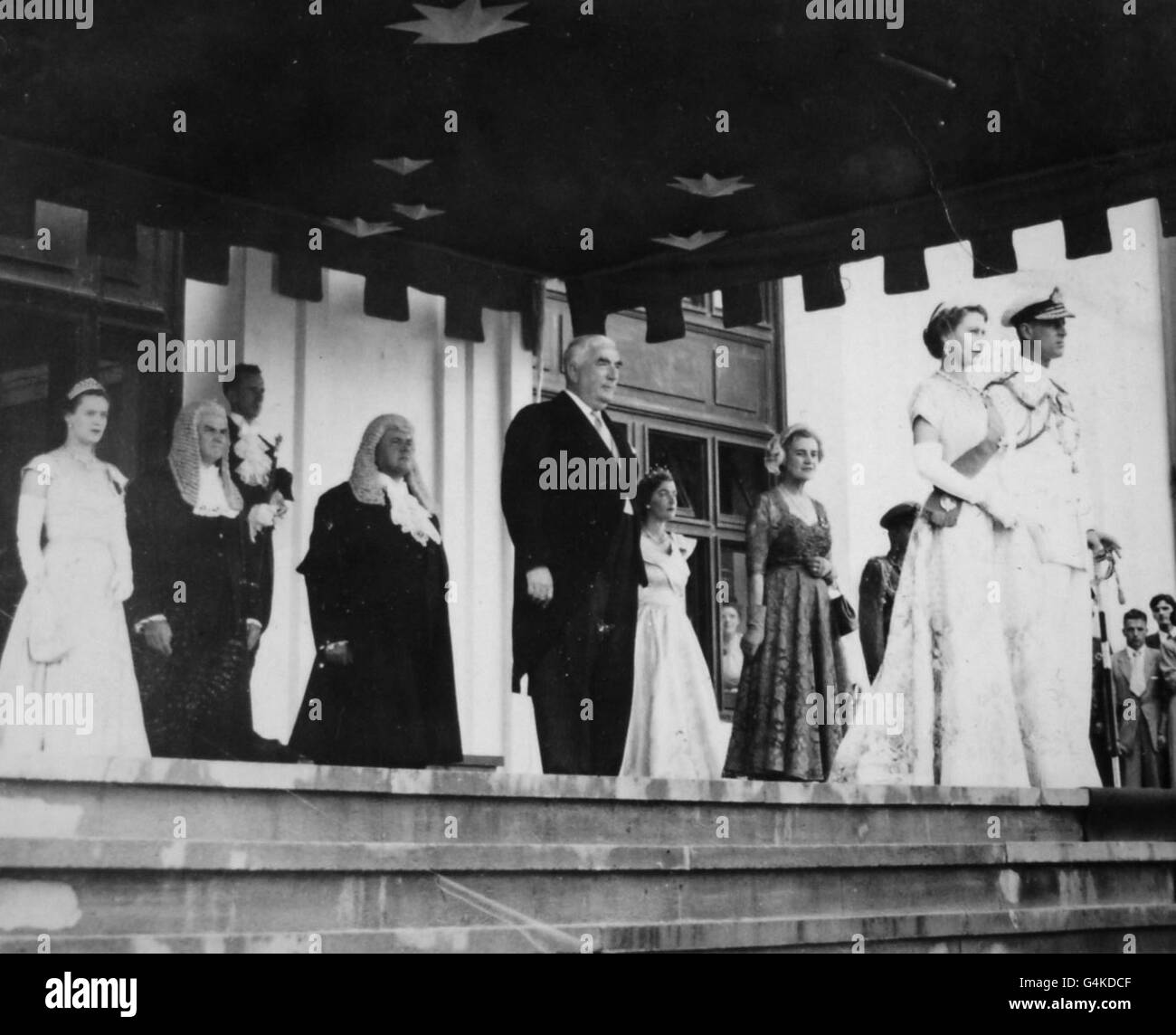 Royalty - Queen Elizabeth II Commonwealth Tour - Australia Stock Photo ...