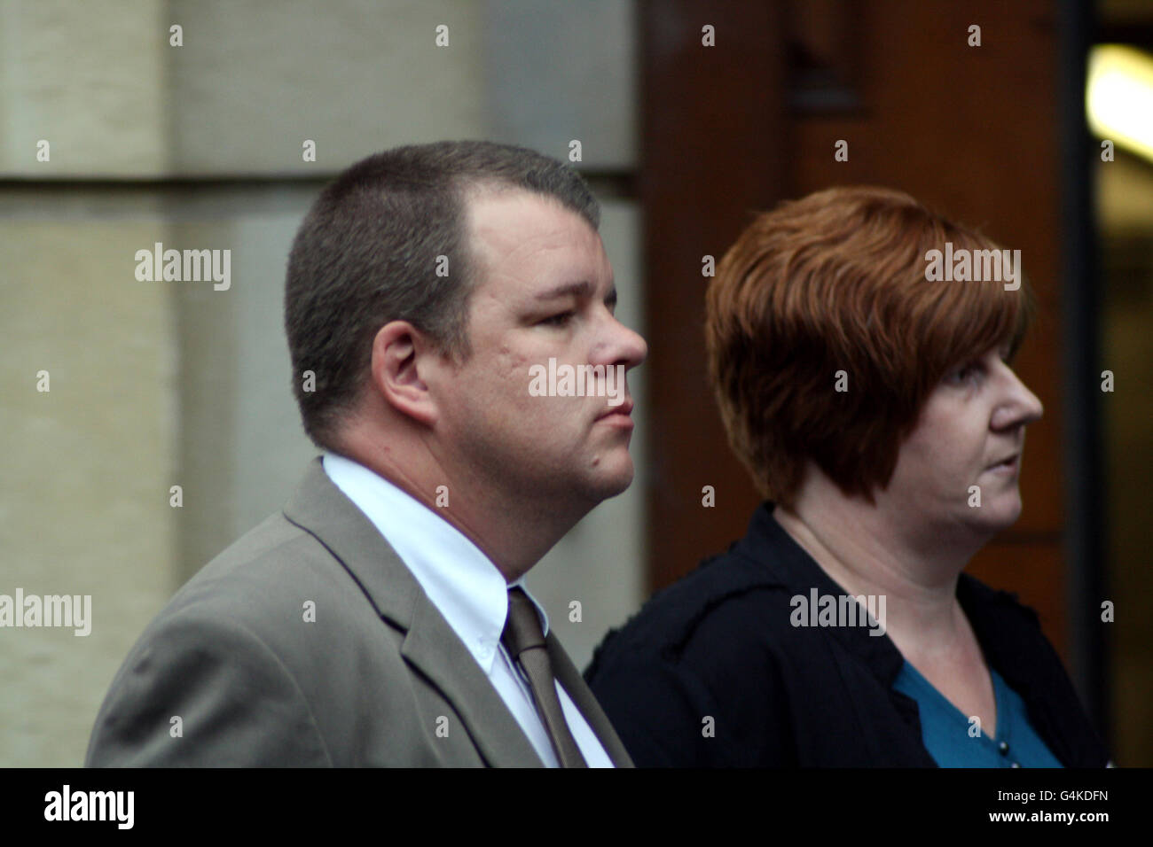 Andrew Hartley court case Stock Photo - Alamy