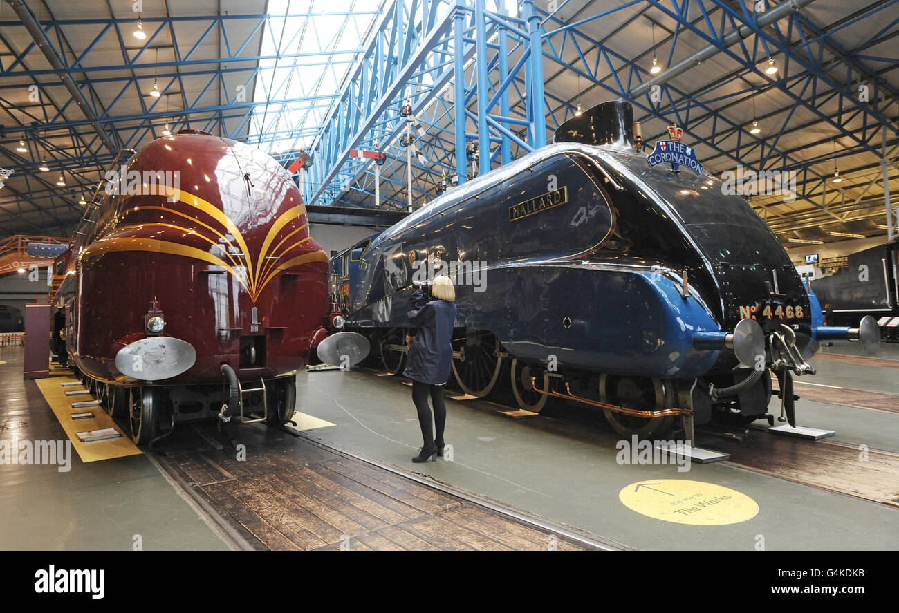 National Railway Museum Stock Photo - Alamy