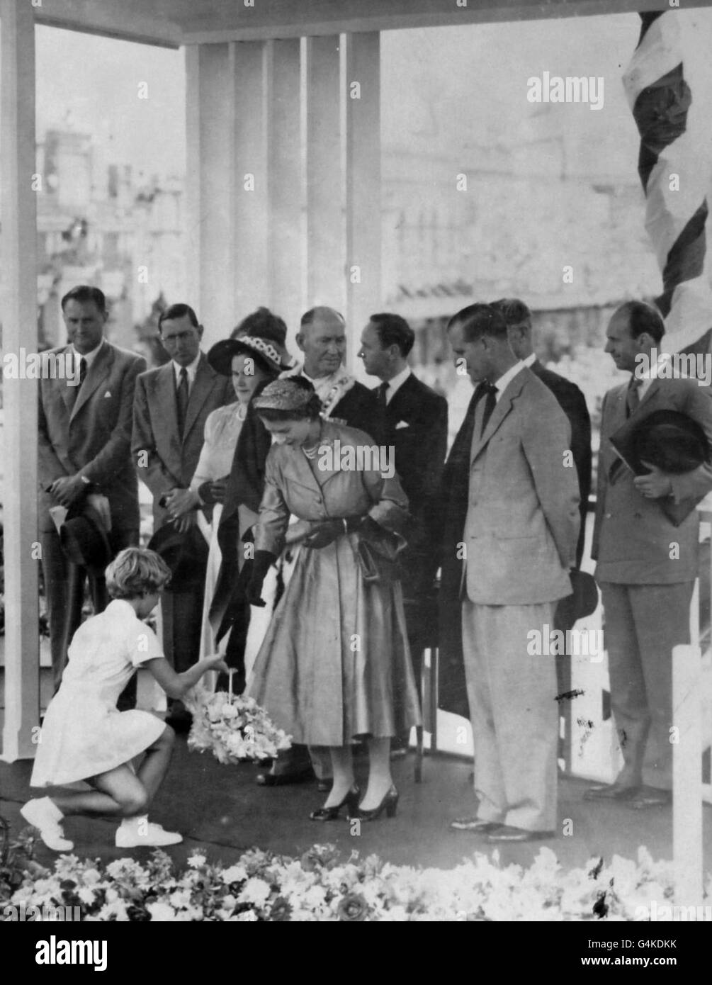 Royalty - Queen Elizabeth II Commonwealth Tour - Australia Stock Photo ...