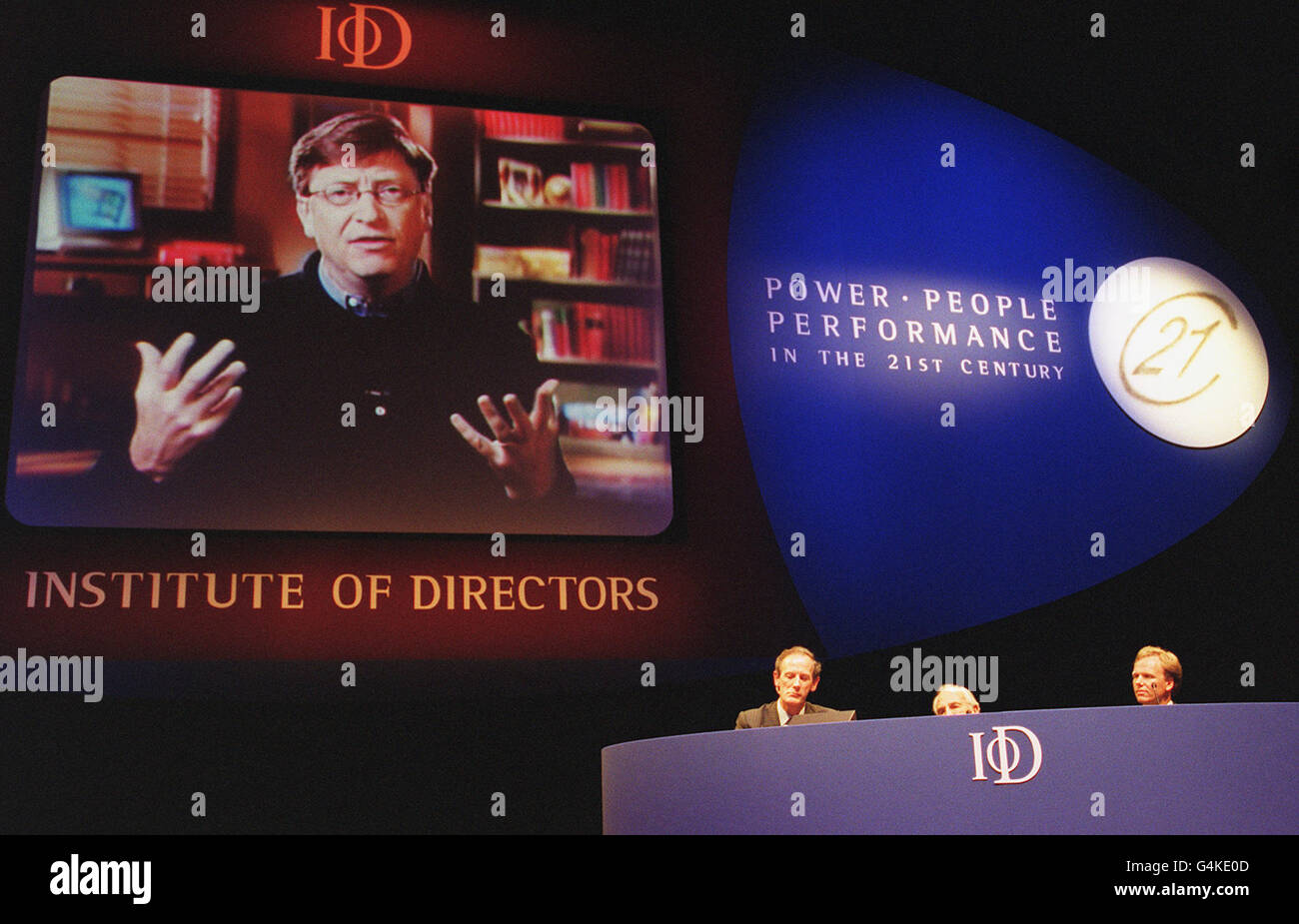 Microsoft chief executive bill gates hi-res stock photography and ...