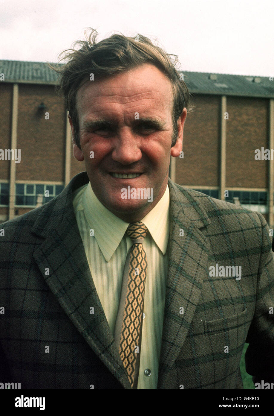 DON REVIE. LEEDS UNITED MANAGER DON REVIE Stock Photo - Alamy