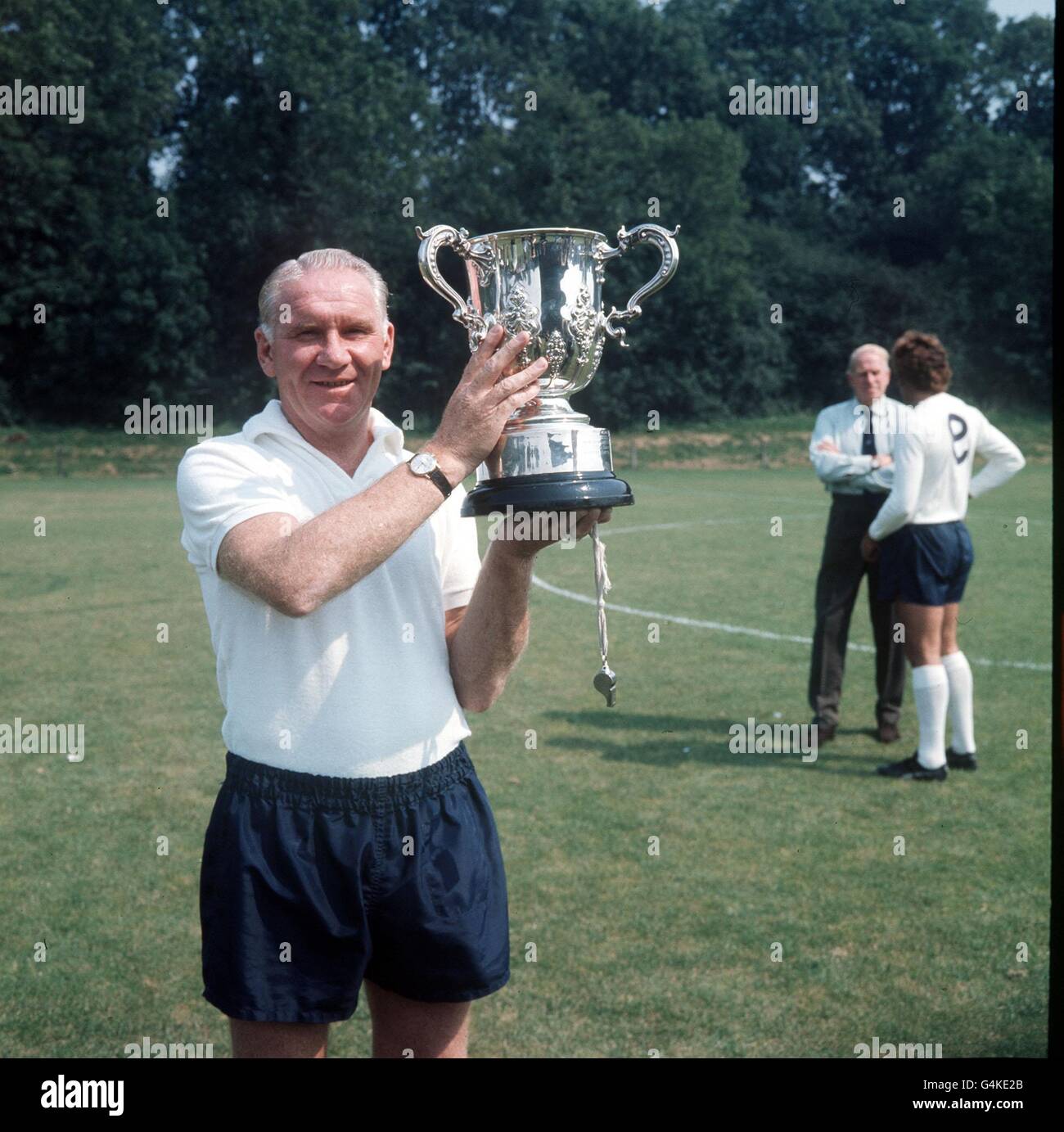 Tottenham Hotspur manager Bill Nicholson Stock Photo - Alamy