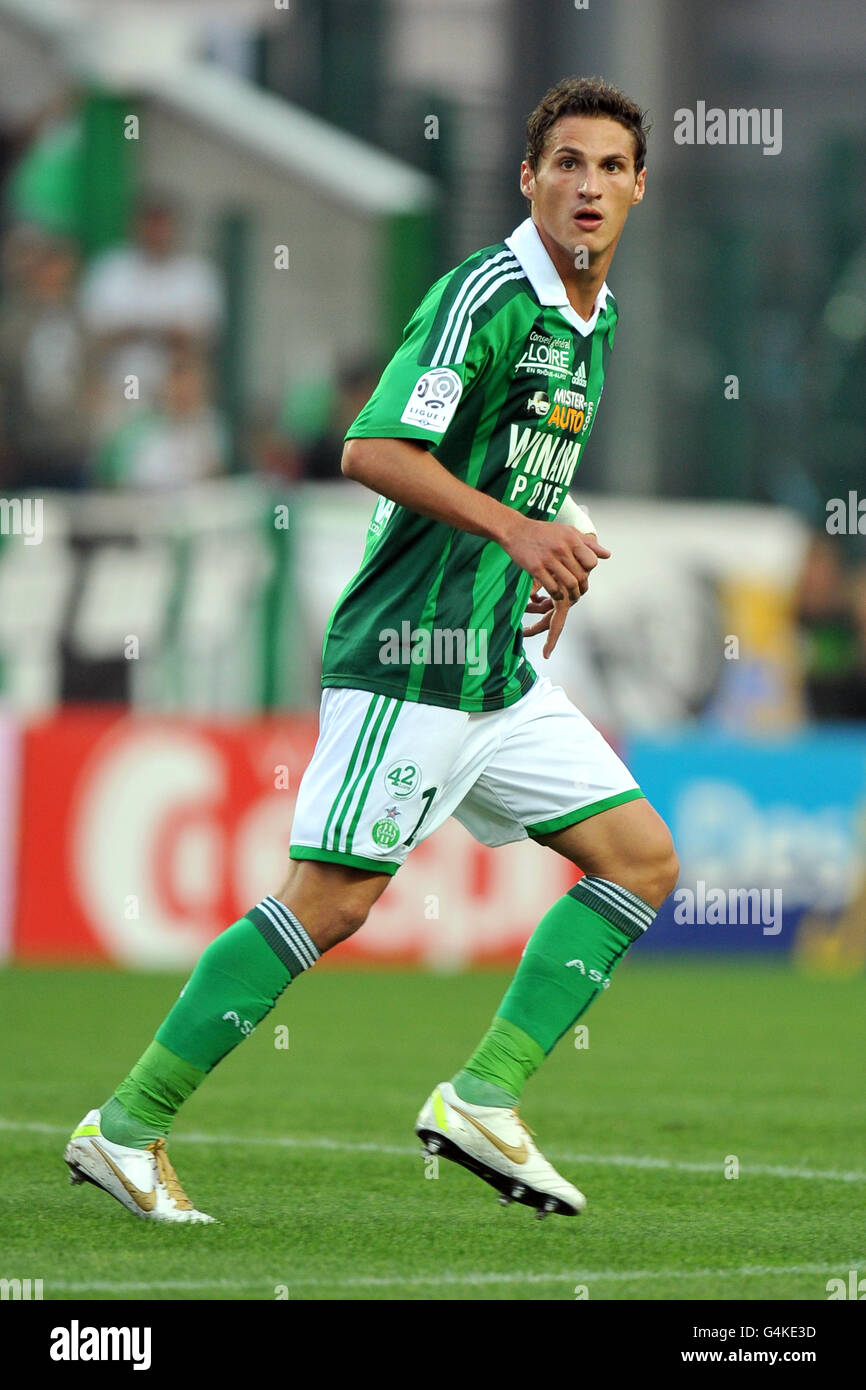 Soccer - Ligue 1 - St Etienne v AJ Auxerre - Stade Geoffroy-Guichard ...