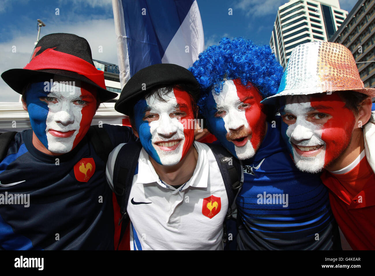 Eden park auckland fans hi-res stock photography and images - Alamy