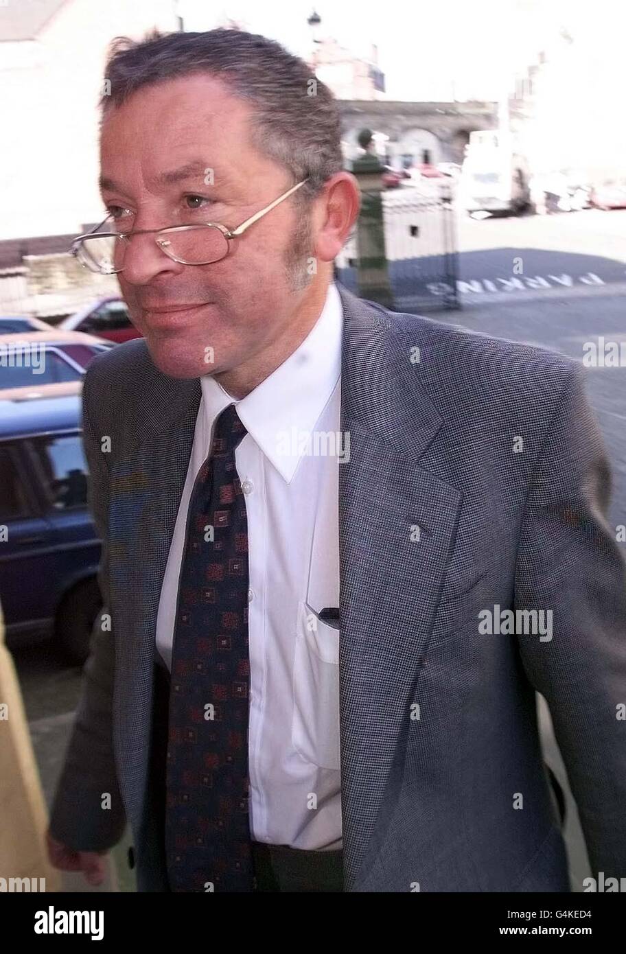 Dr David Moor arrives at the Moot Hall courthouse in Newcastle where he ...