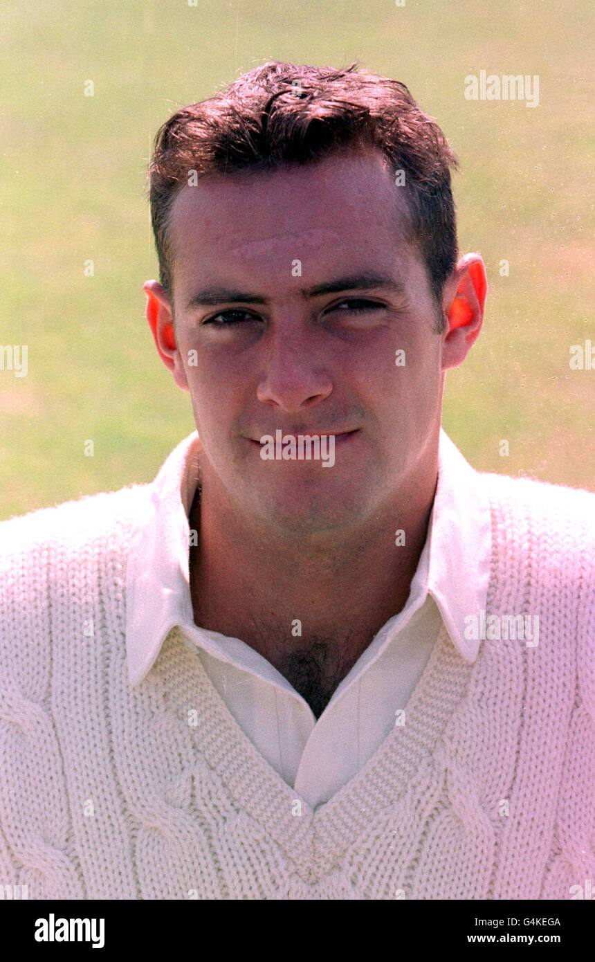 Glamorgan county cricket team player dean cosker hi-res stock ...